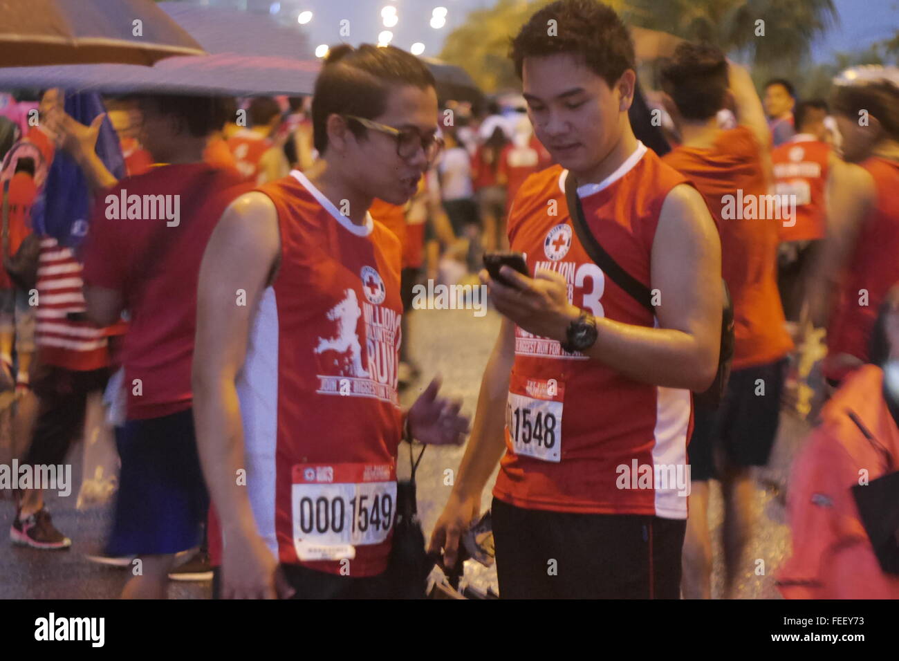 Pasay, Philippines. 06th Feb, 2016. Red Cross Philippines organized the ...
