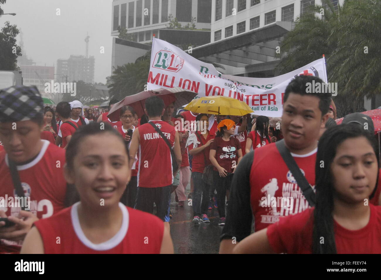 Pasay, Philippines. 06th Feb, 2016. Red Cross Philippines organized the ...