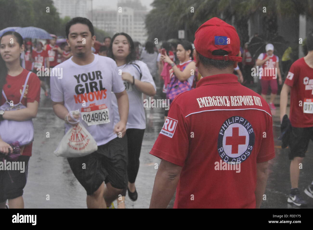 Pasay, Philippines. 06th Feb, 2016. Red Cross Philippines organized the ...