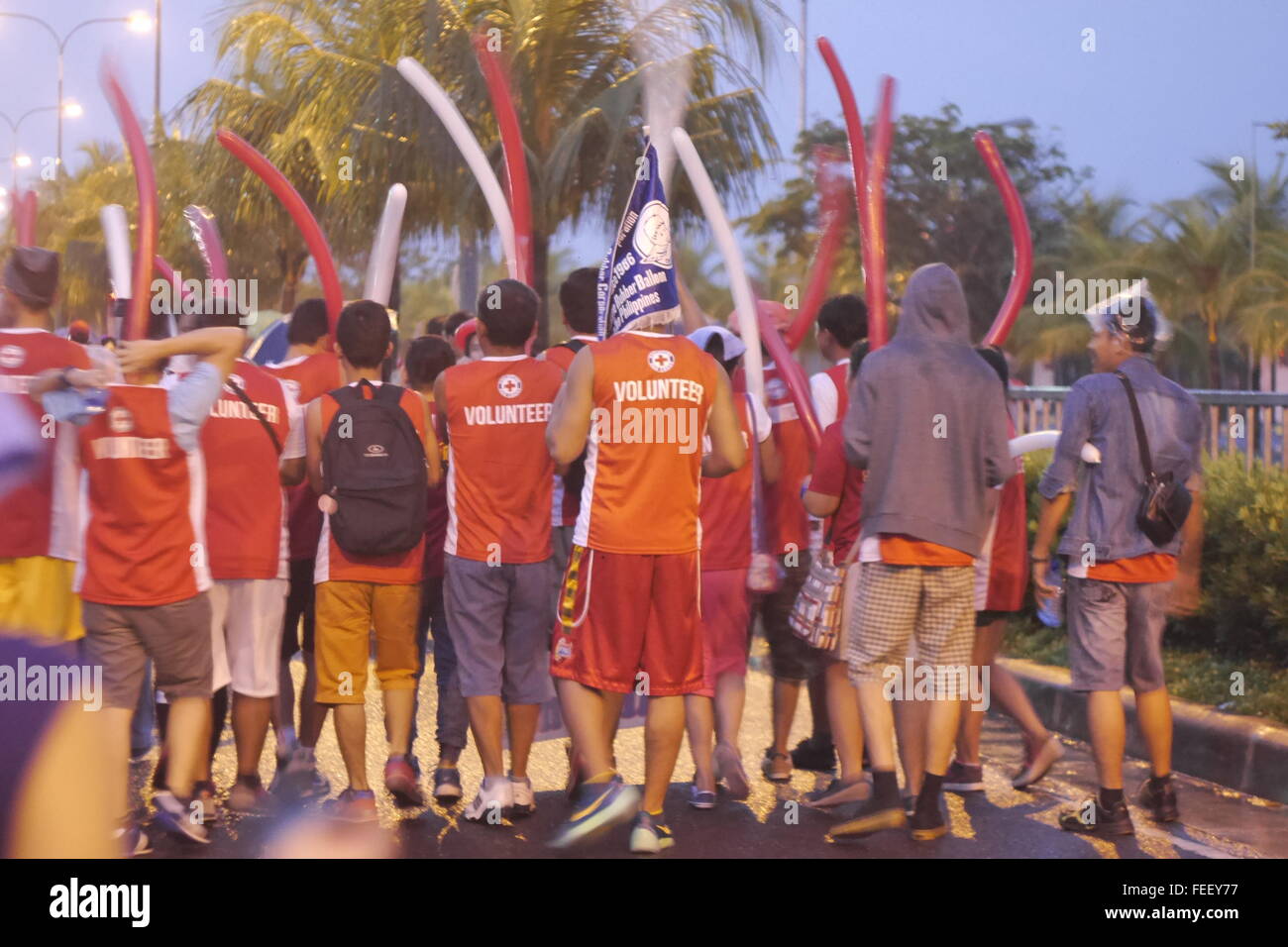 Pasay, Philippines. 06th Feb, 2016. Red Cross Philippines organized the ...