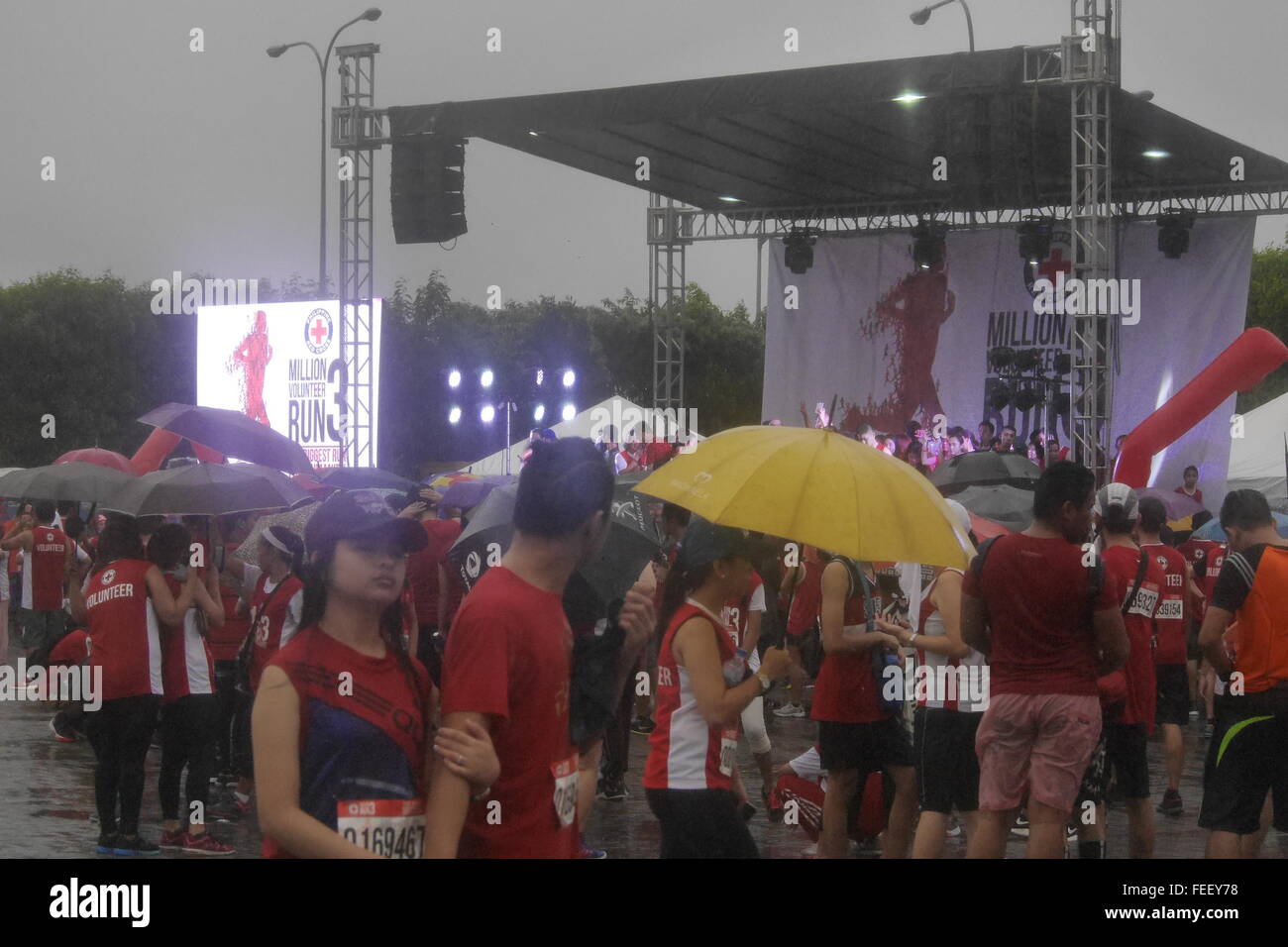 Pasay, Philippines. 06th Feb, 2016. Red Cross Philippines organized the ...