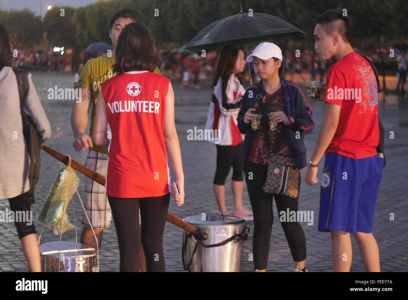 Pasay, Philippines. 06th Feb, 2016. Red Cross Philippines organized the ...