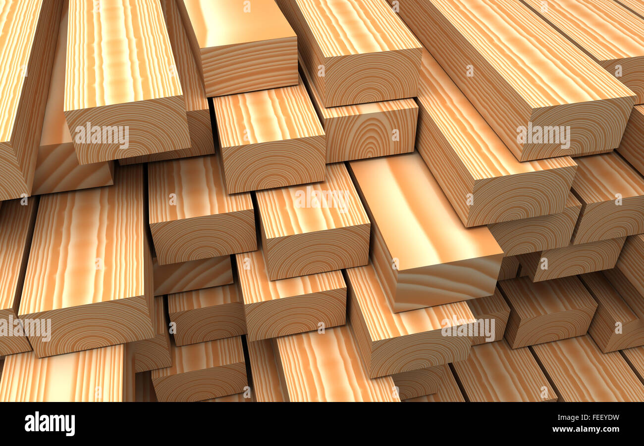 Construction materials. Closeup different beautiful wooden boards and ...