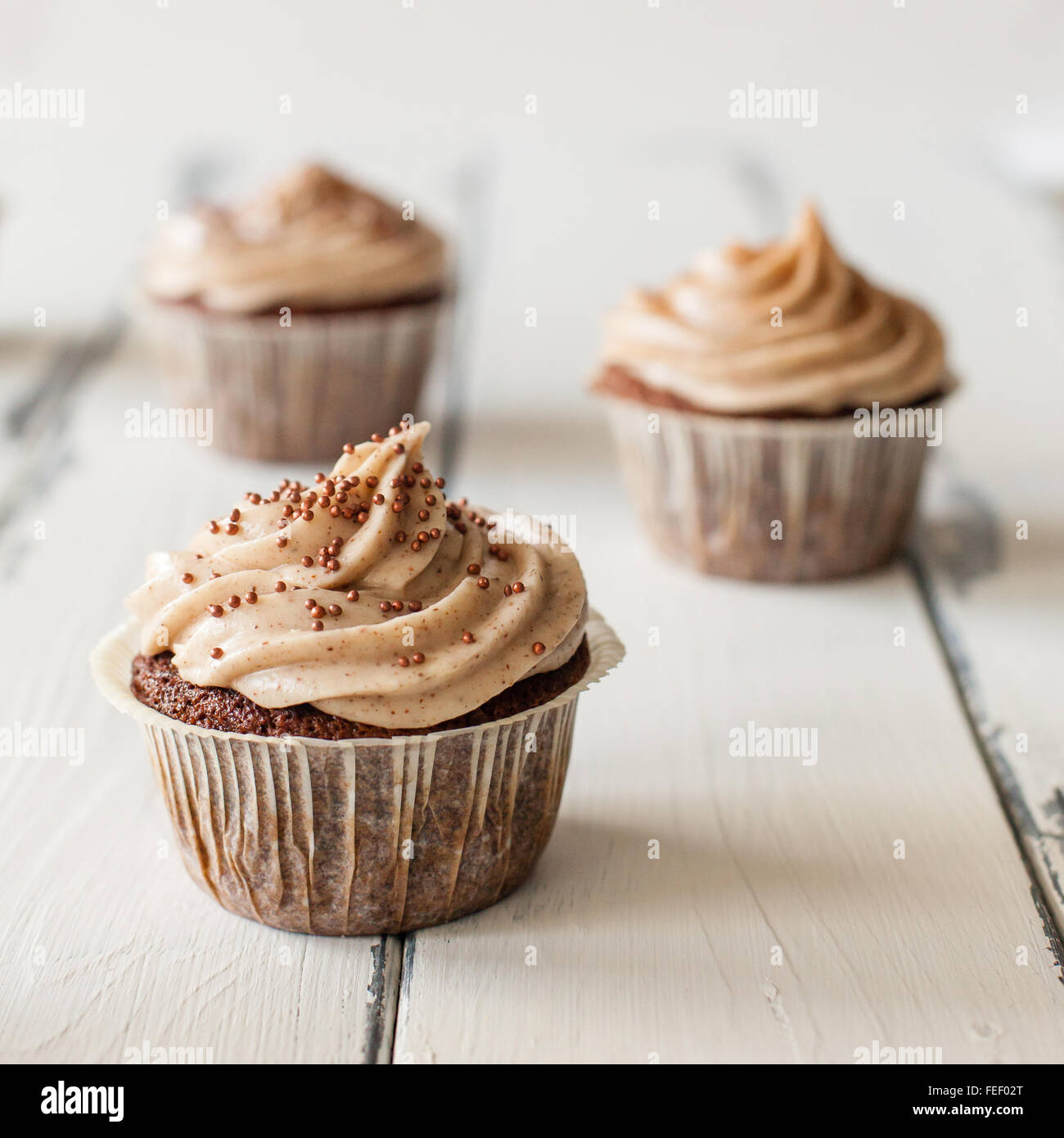 Mocca cupcakes hi-res stock photography and images - Alamy