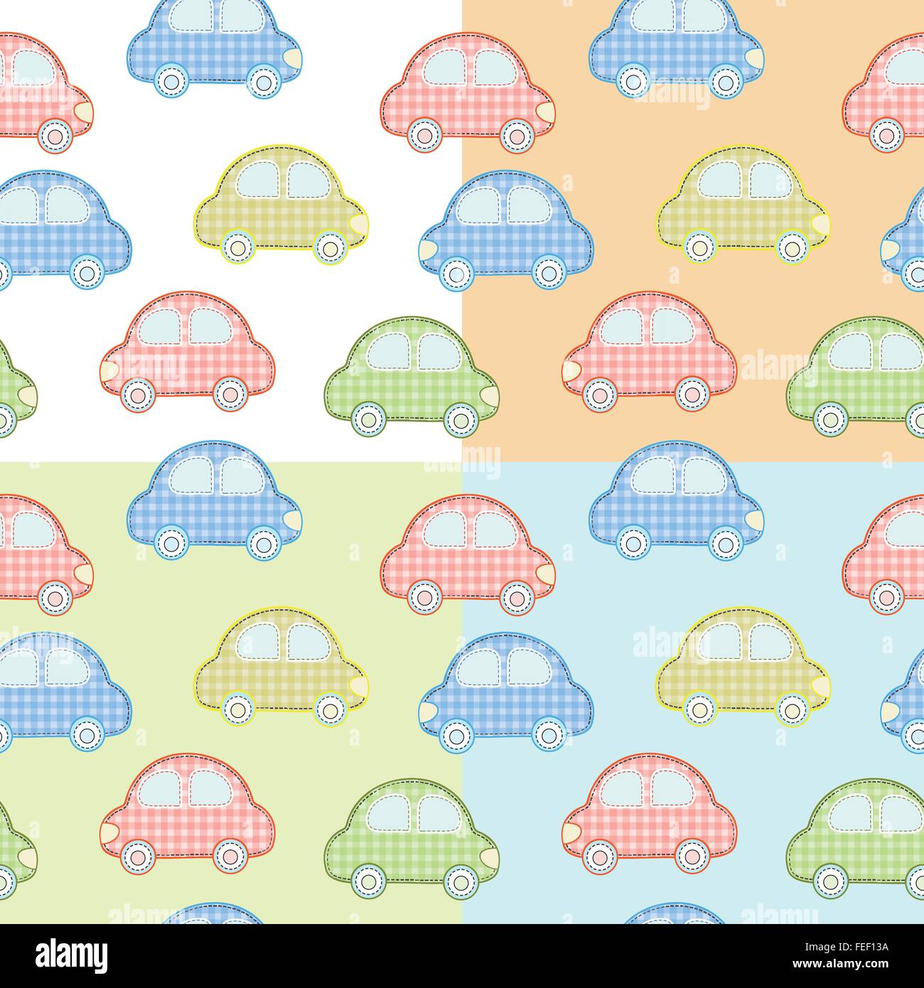 car pattern for kids Stock Vector Image & Art - Alamy