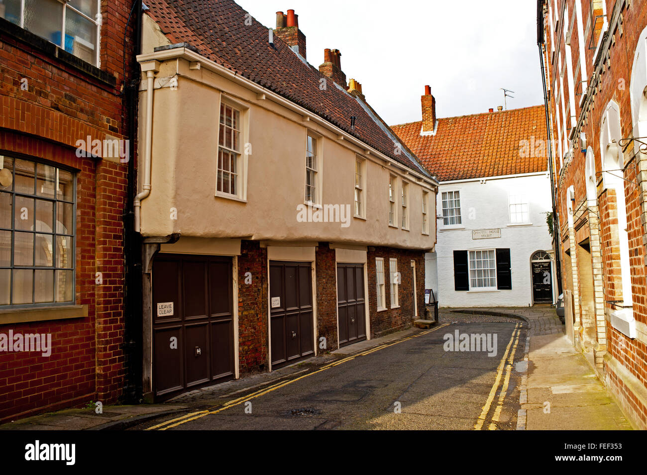 Converted Period House in Ogleforth, York Stock Photo - Alamy