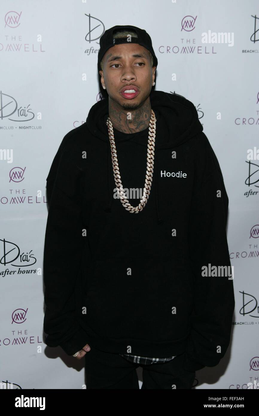 Las Vegas, NV, USA. 5th Feb, 2016. Tyga in attendance for Tyga Takes ...