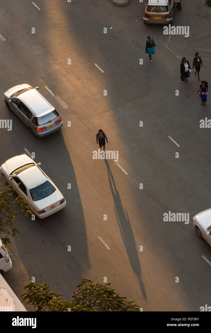 Harare road hi-res stock photography and images - Alamy