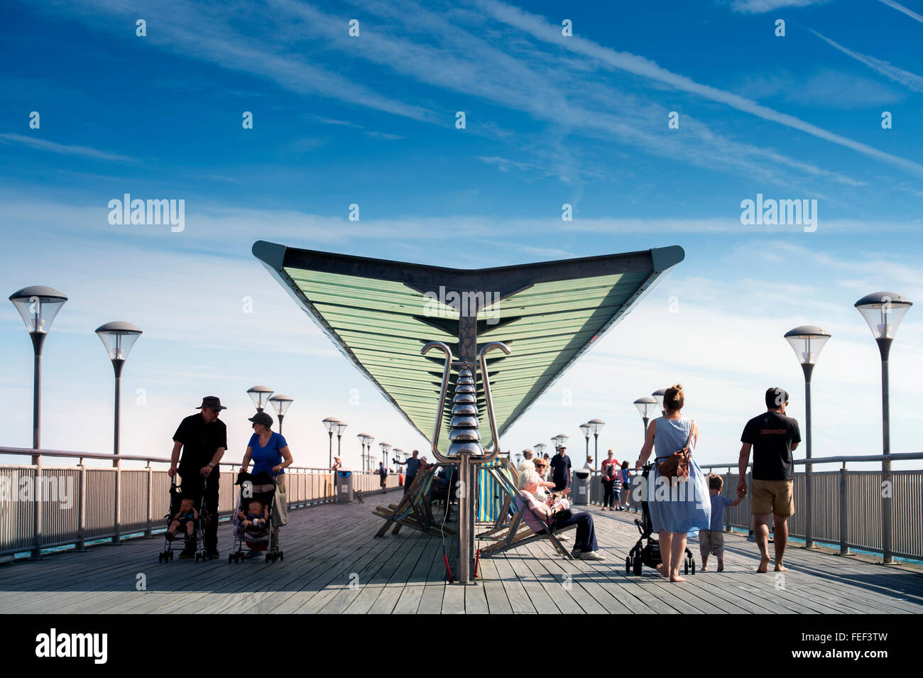Boscombe Pier, Bournemouth UK Stock Photo - Alamy