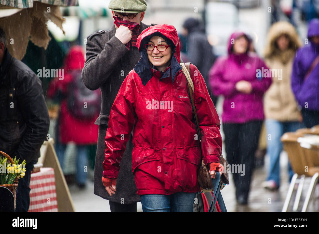Aberystwyth Wales UK, Saturday 06 February 2016 UK weather: Strong ...
