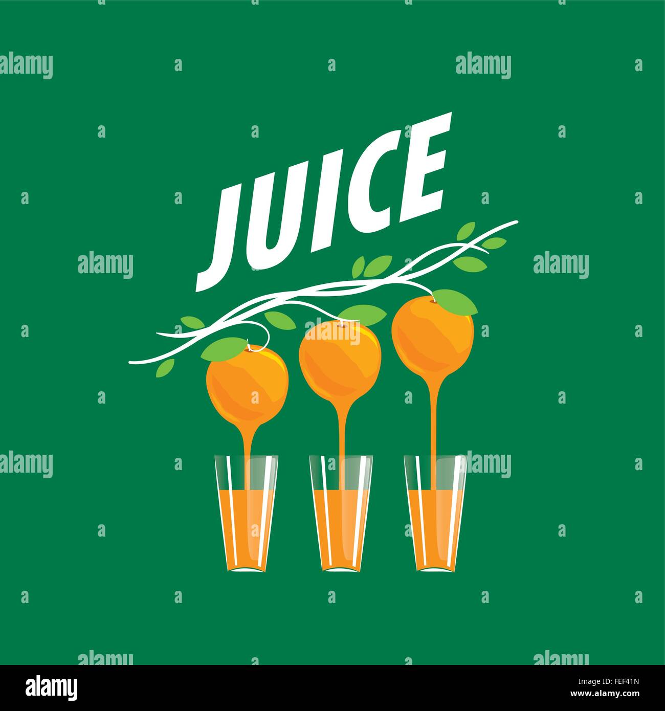 logo of fresh juice Stock Vector Image & Art - Alamy