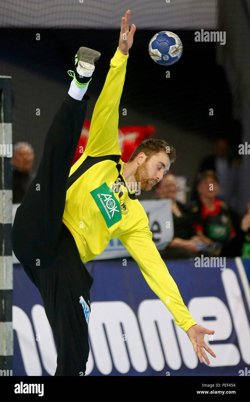 Nuremberg, Germany. 5th Feb, 2016. Germany's national squad handball ...