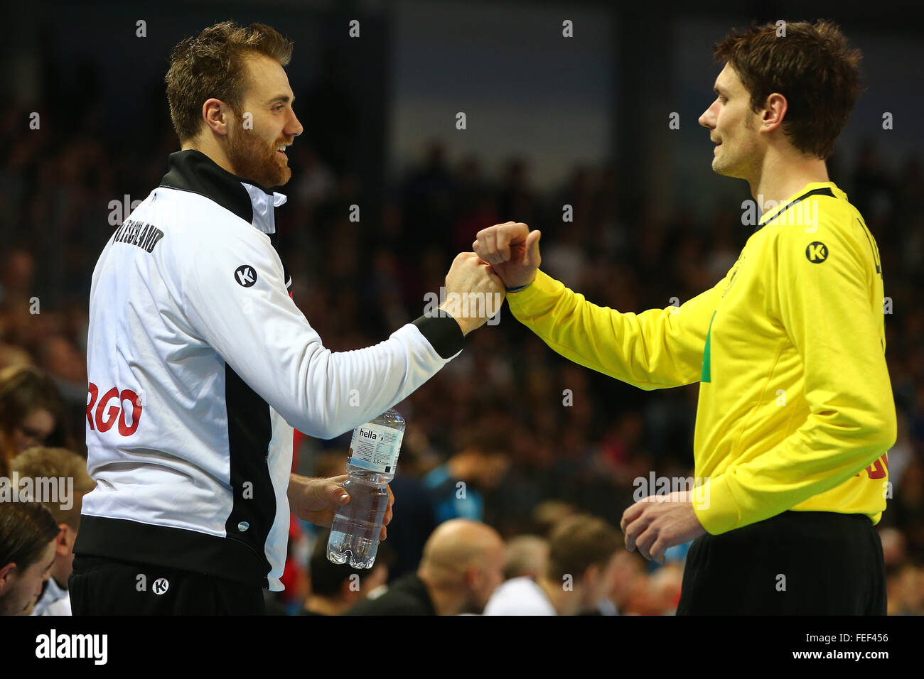 Nuremberg, Germany. 5th Feb, 2016. Germany's national squad handball ...