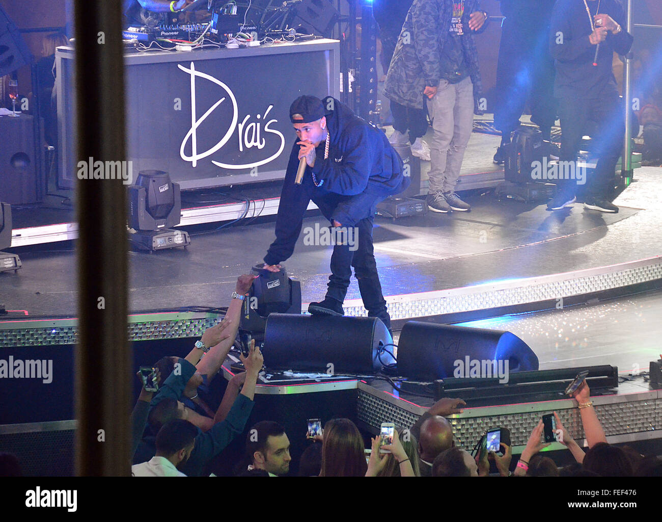 Las Vegas, Nevada, USA. 5th Feb, 2016. Rapper Tyga kicks off big game ...