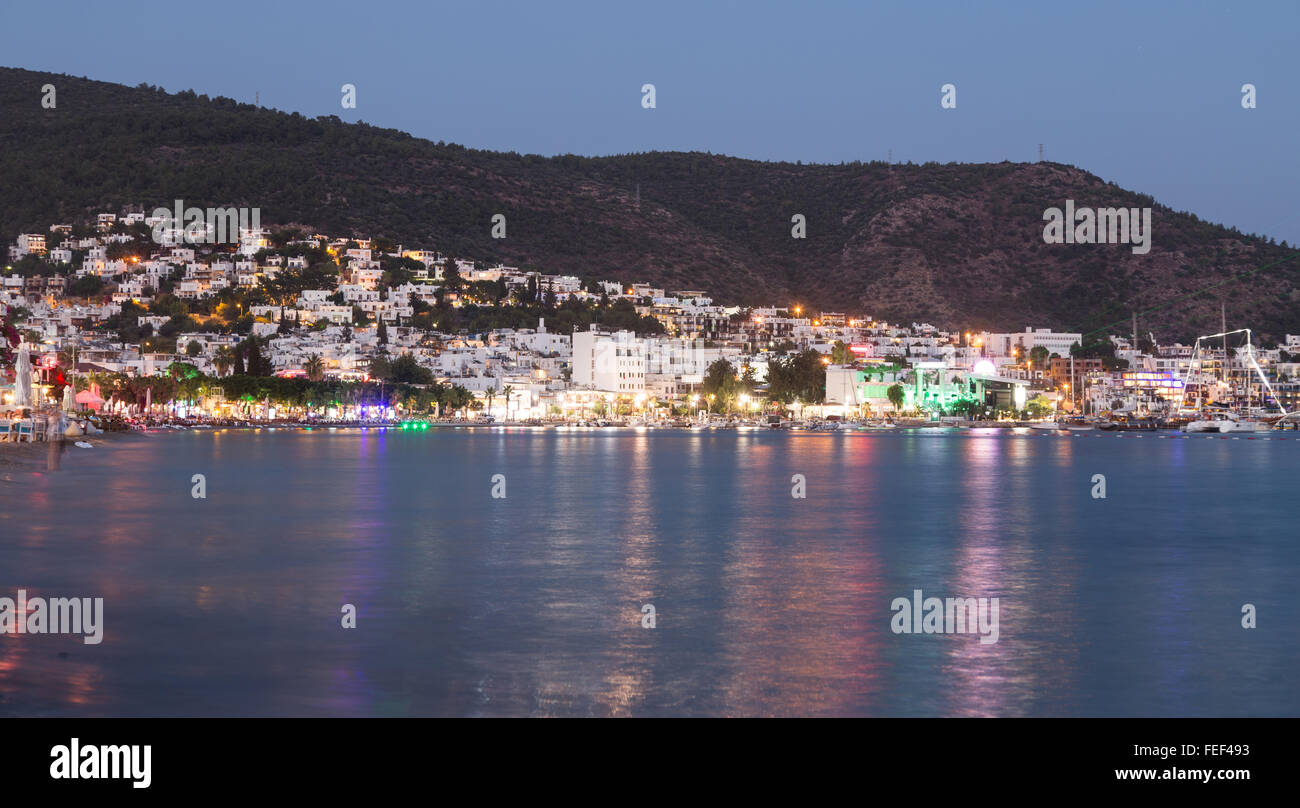 Bodrum Town in Aegean Coast of Turkey Stock Photo - Alamy