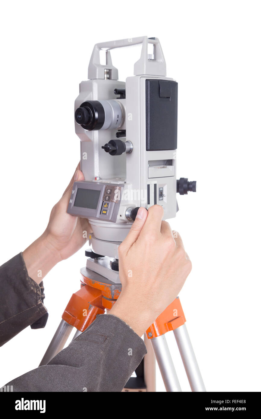 Background land surveying hi-res stock photography and images - Alamy