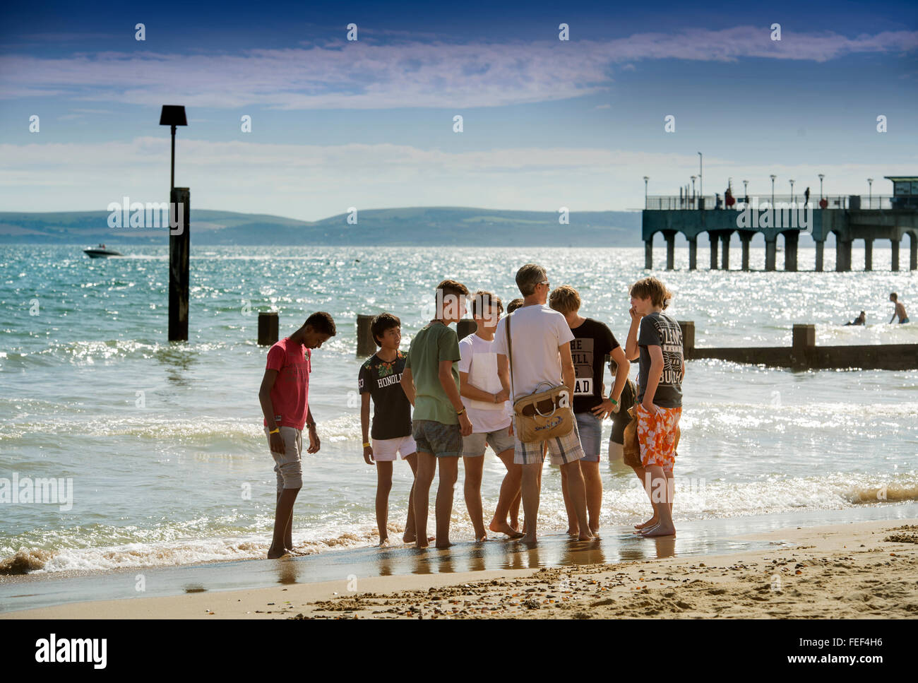 Boscombe bay hi-res stock photography and images - Alamy