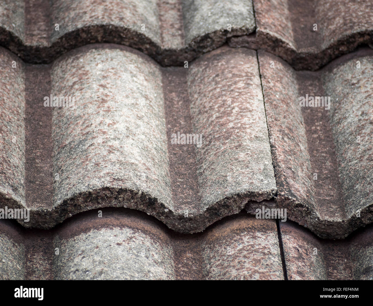 Weathered roof tiles Stock Photo - Alamy