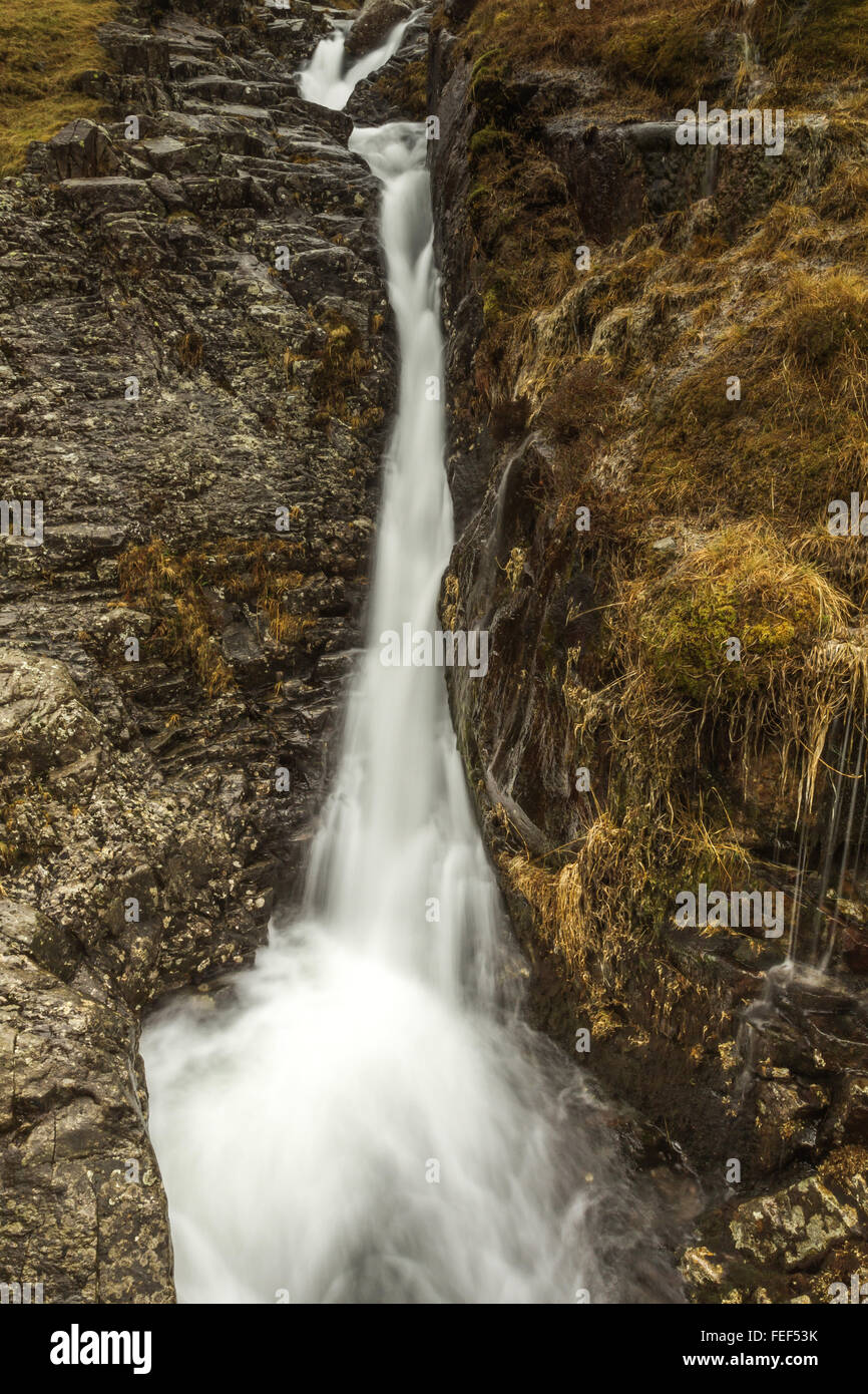 Waterfall, Cumbria, England Stock Photo - Alamy