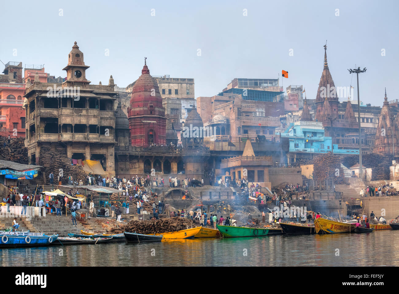 Varanasi, Ganges, Uttar Pradesh, India, South Asia Stock Photo - Alamy