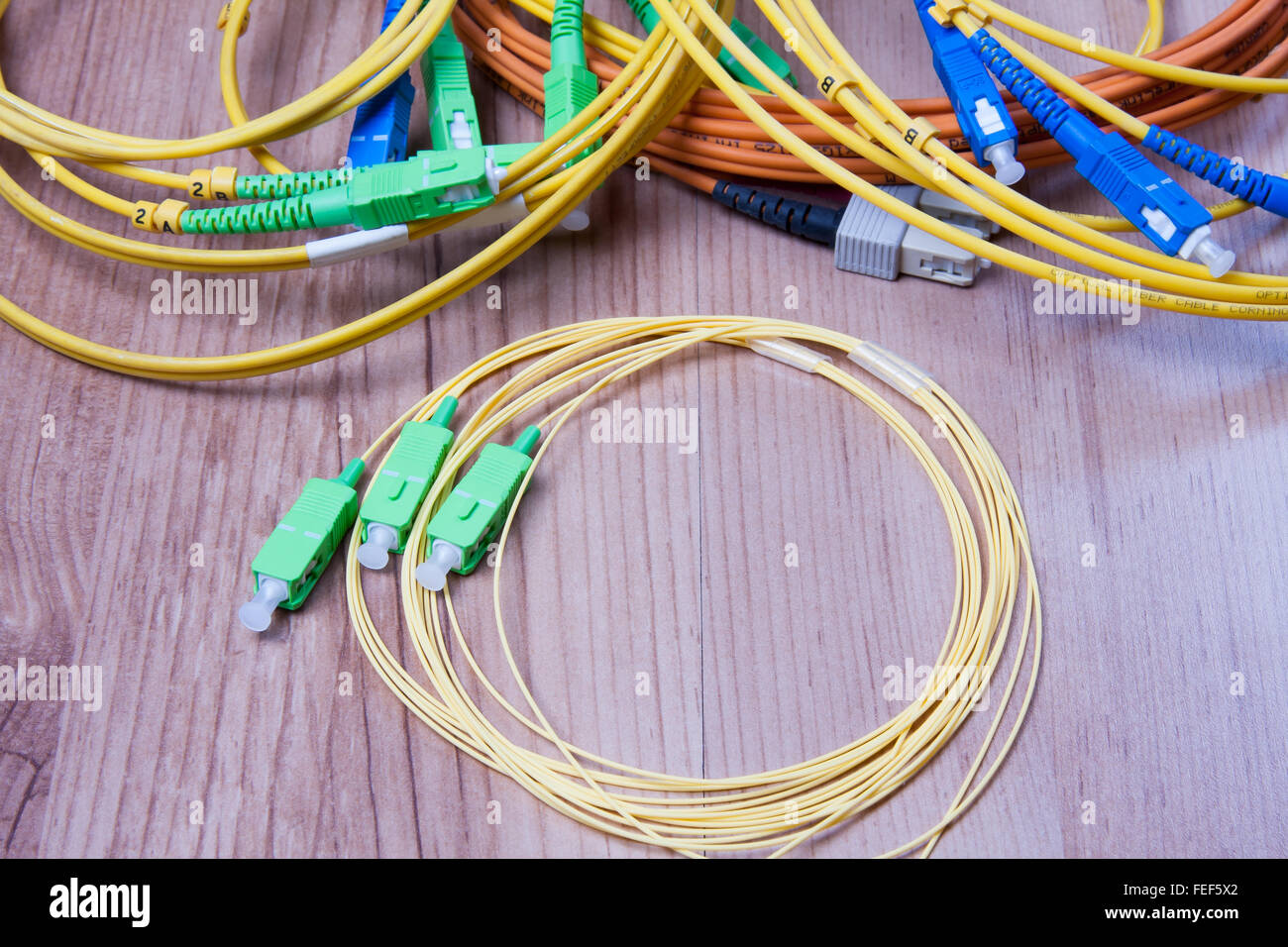 Fiber optic device ready for packet data transmission Stock Photo - Alamy