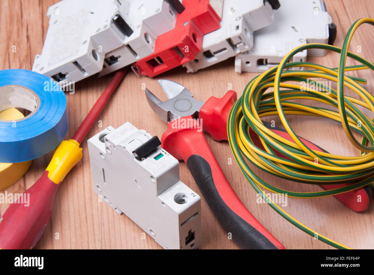 Multiple Electric Connections High Resolution Stock Photography and ...