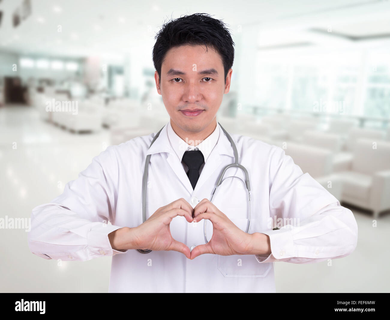 Doctor hands heart hi-res stock photography and images - Alamy