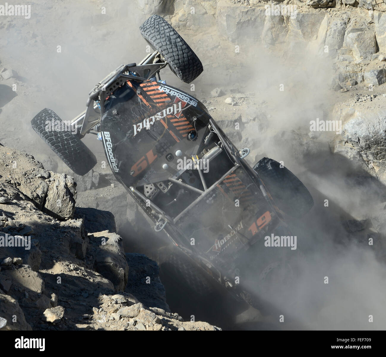 Johnson Valley CA. 5th Feb, 2016. Thousands of off-road fans came out ...