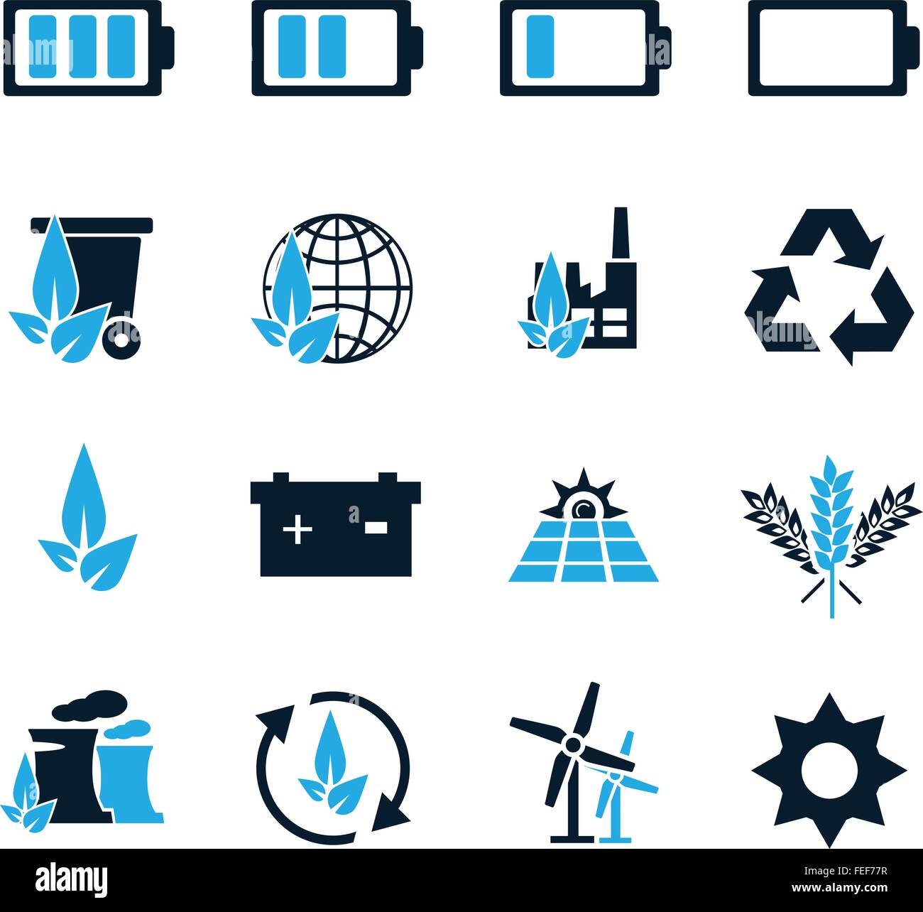 Alternative energy icons Stock Vector Image & Art - Alamy