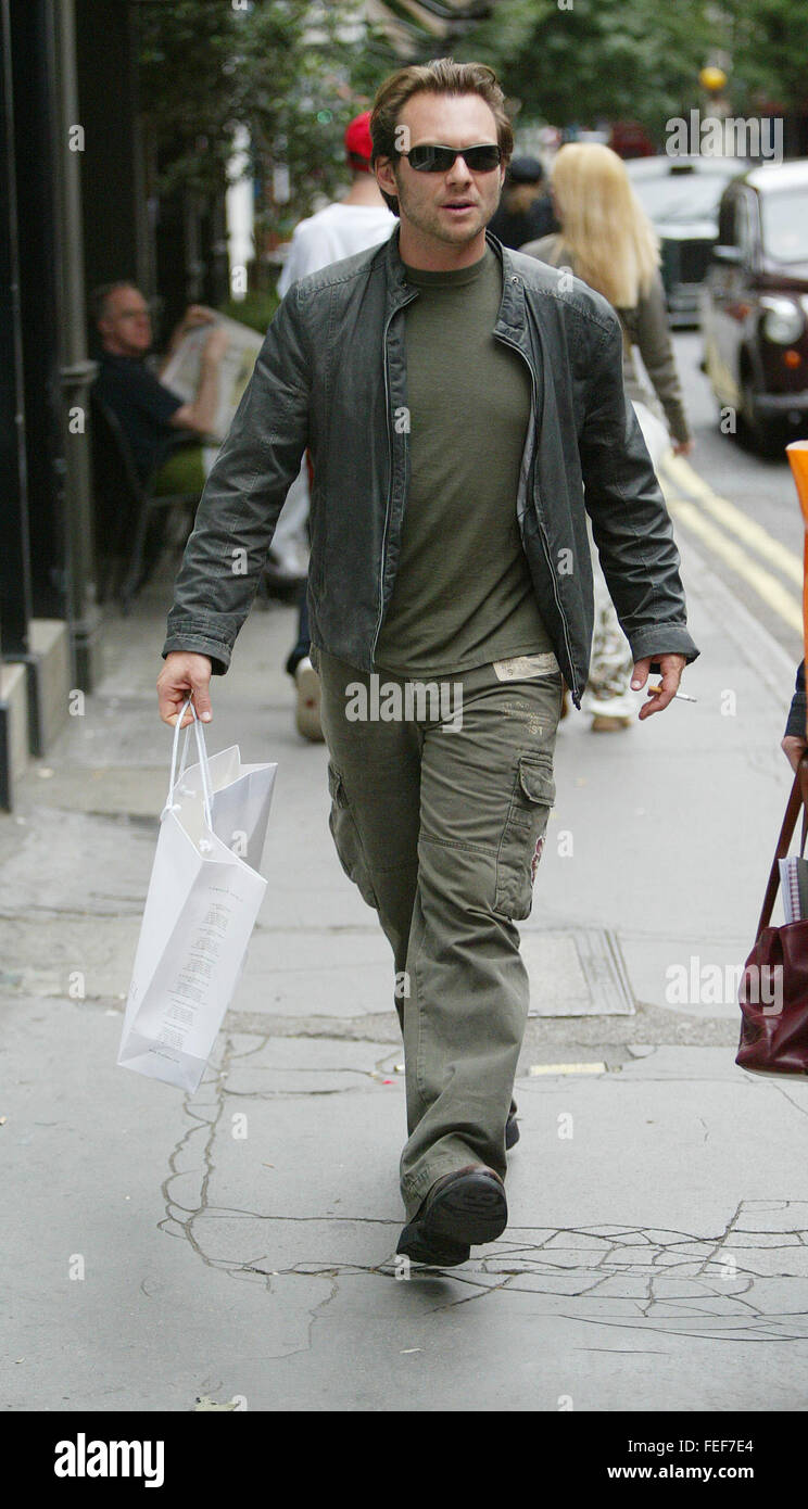 Christian slater pictured in Covent Garden London during his stay ...