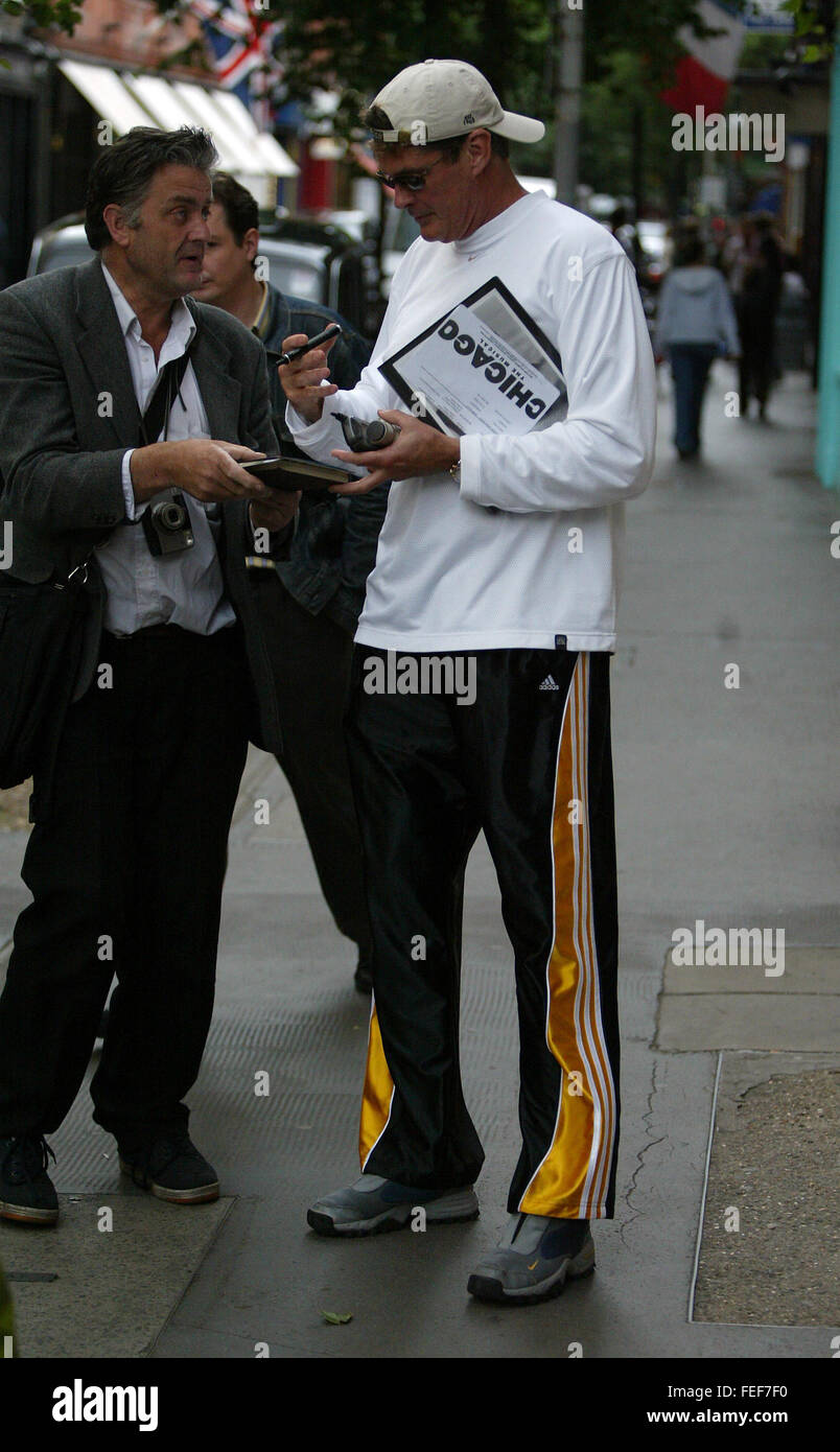 David Hasselhoff IN LONDONS COVENT GARDEN SPOTED BY A FAN (credit image ...