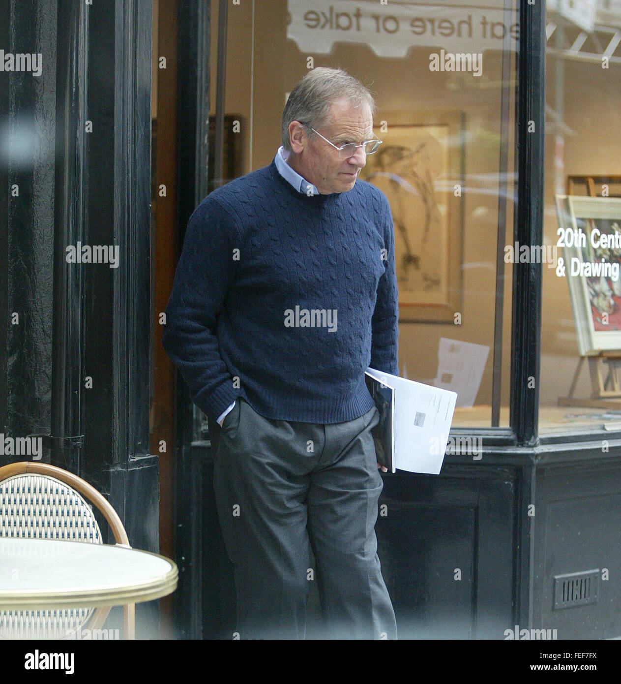 Jeffrey Archer at London Art Gallery dover st (credit image©Jack Ludlam ...