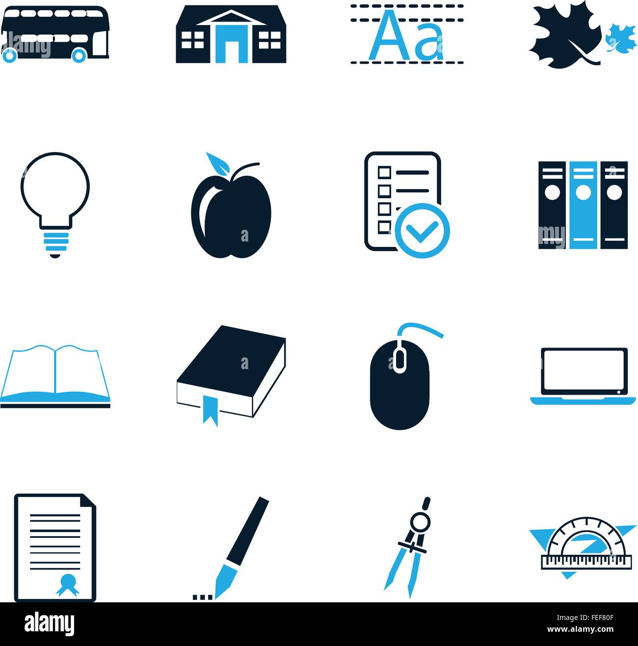 School packs Stock Vector Images - Alamy