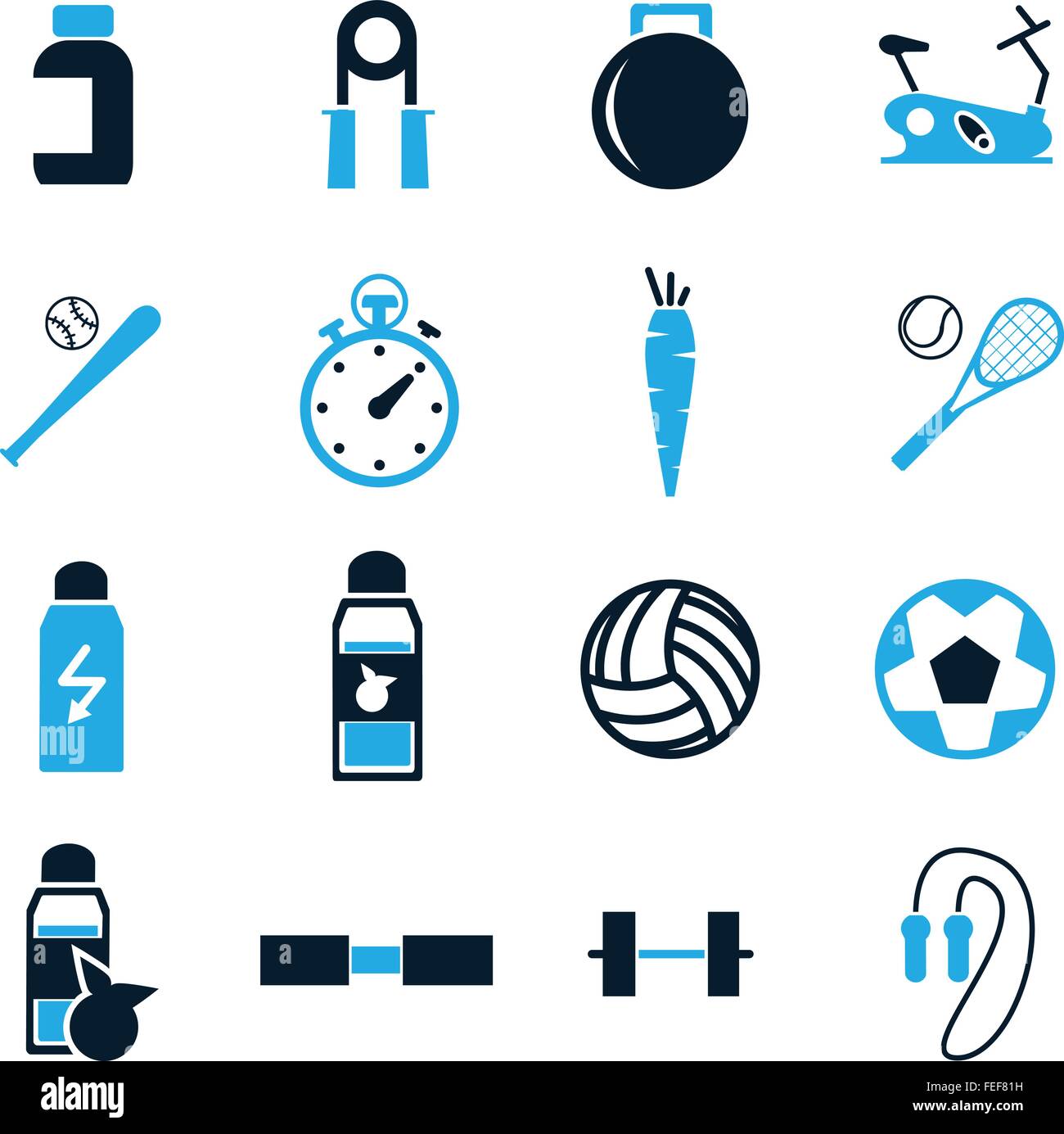 Sports icons set Stock Vector Image & Art - Alamy