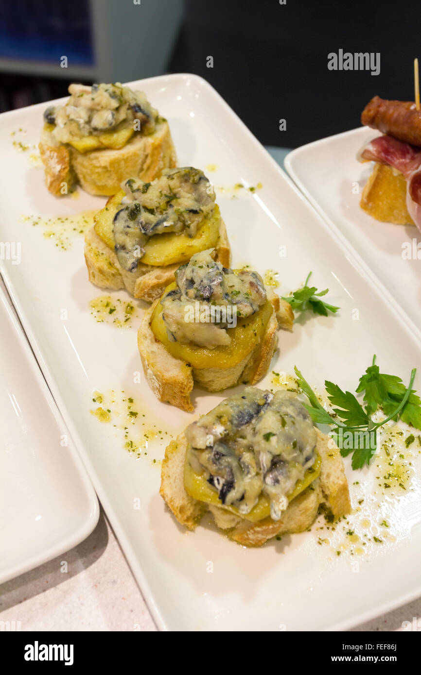 Pintxos basque spain hi-res stock photography and images - Alamy
