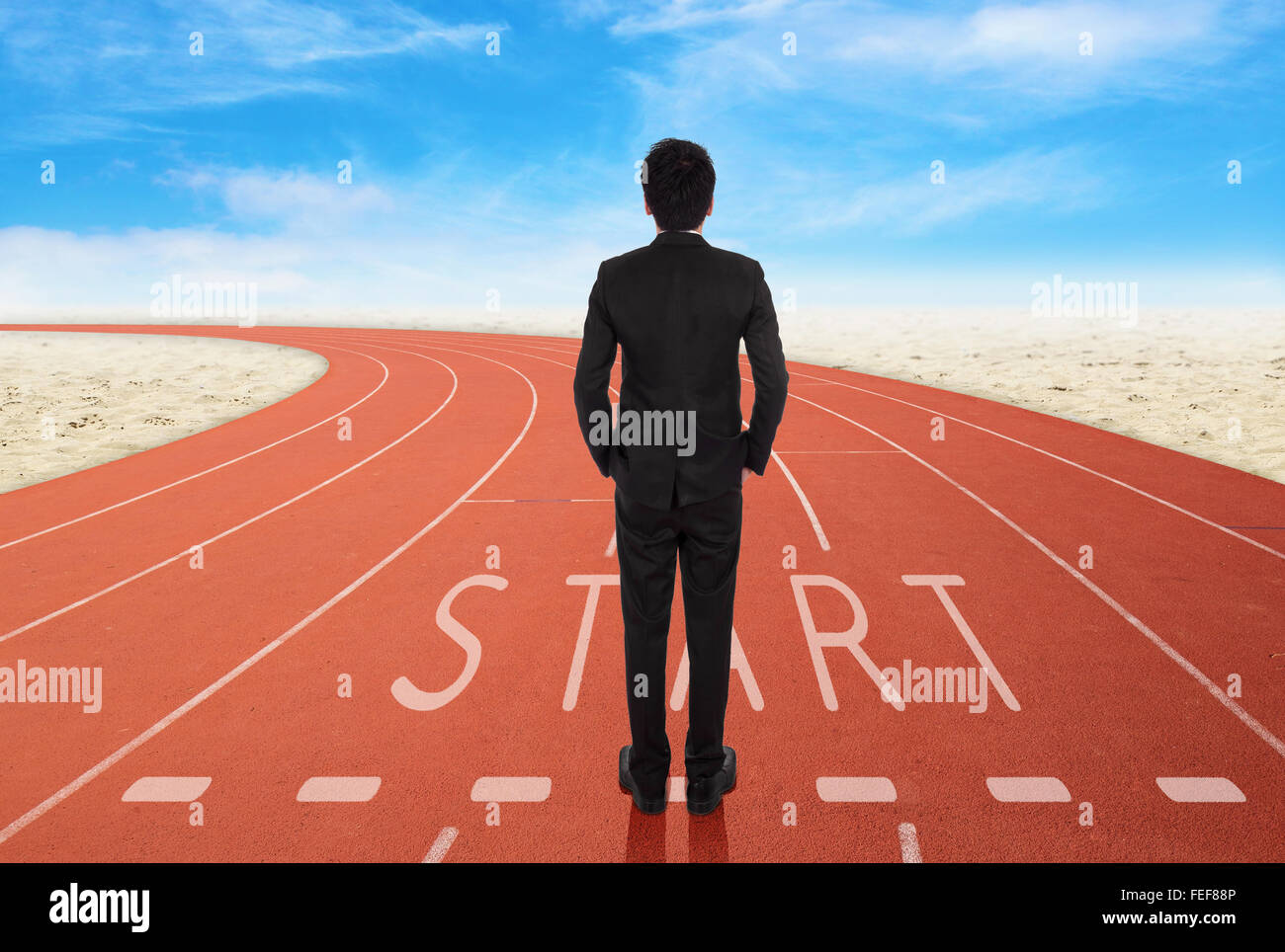 Business track hi-res stock photography and images - Alamy