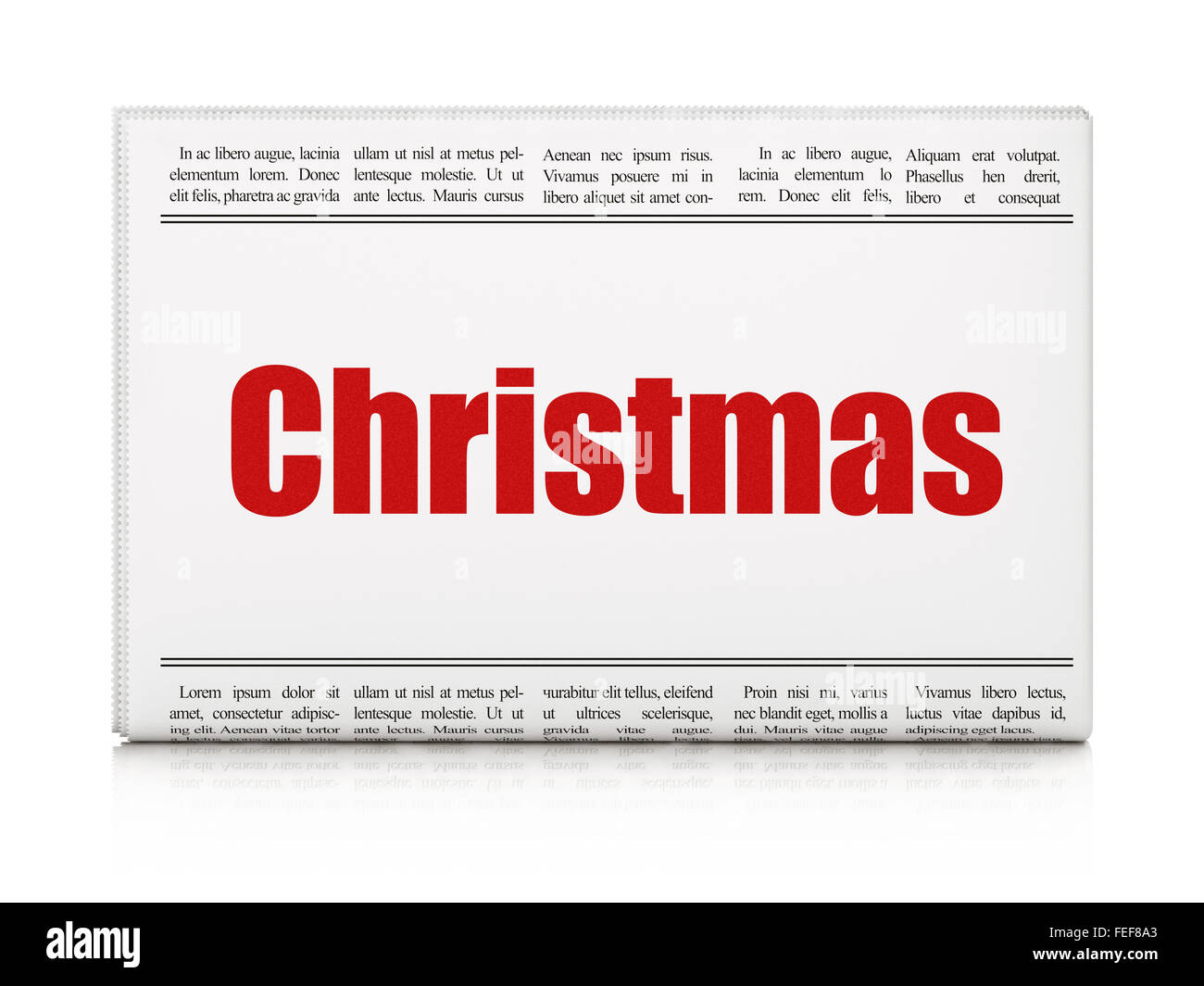 Headline christmas hi-res stock photography and images - Alamy