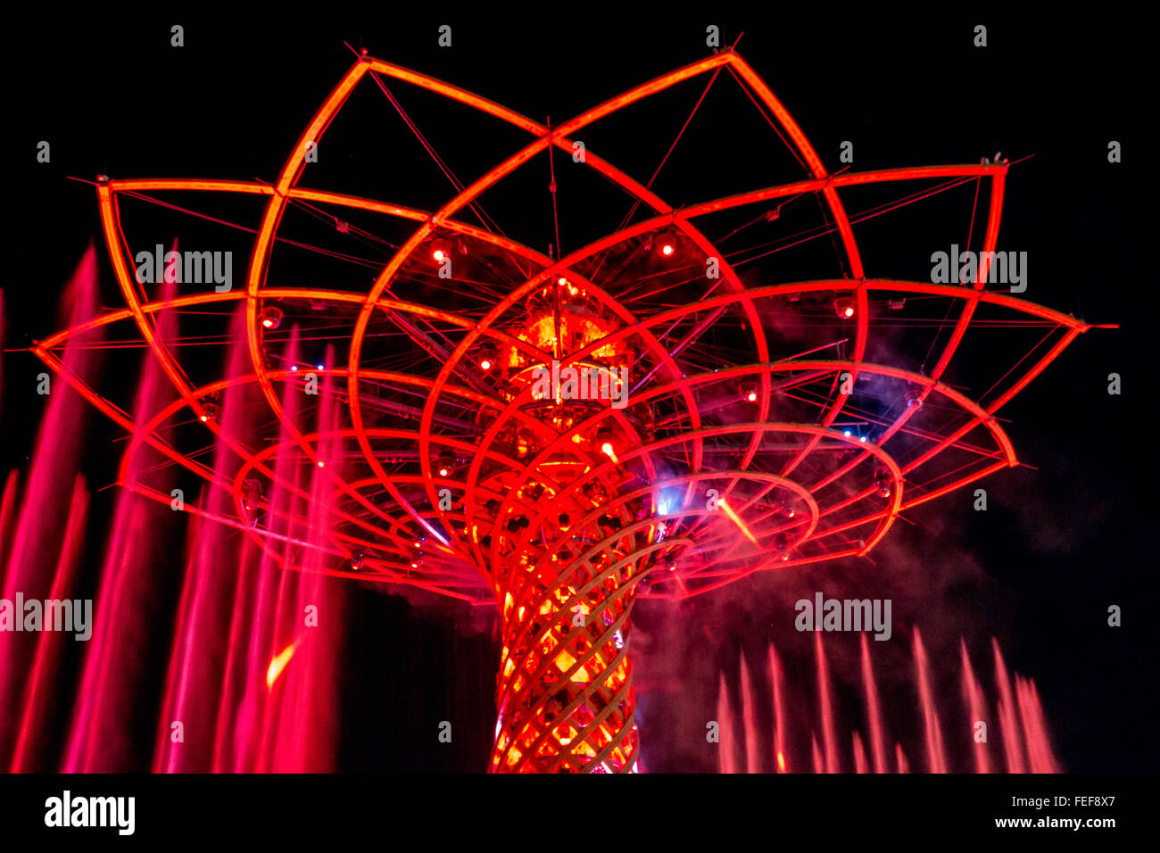 Tree of Life at Expo in Milan Italy Stock Photo - Alamy
