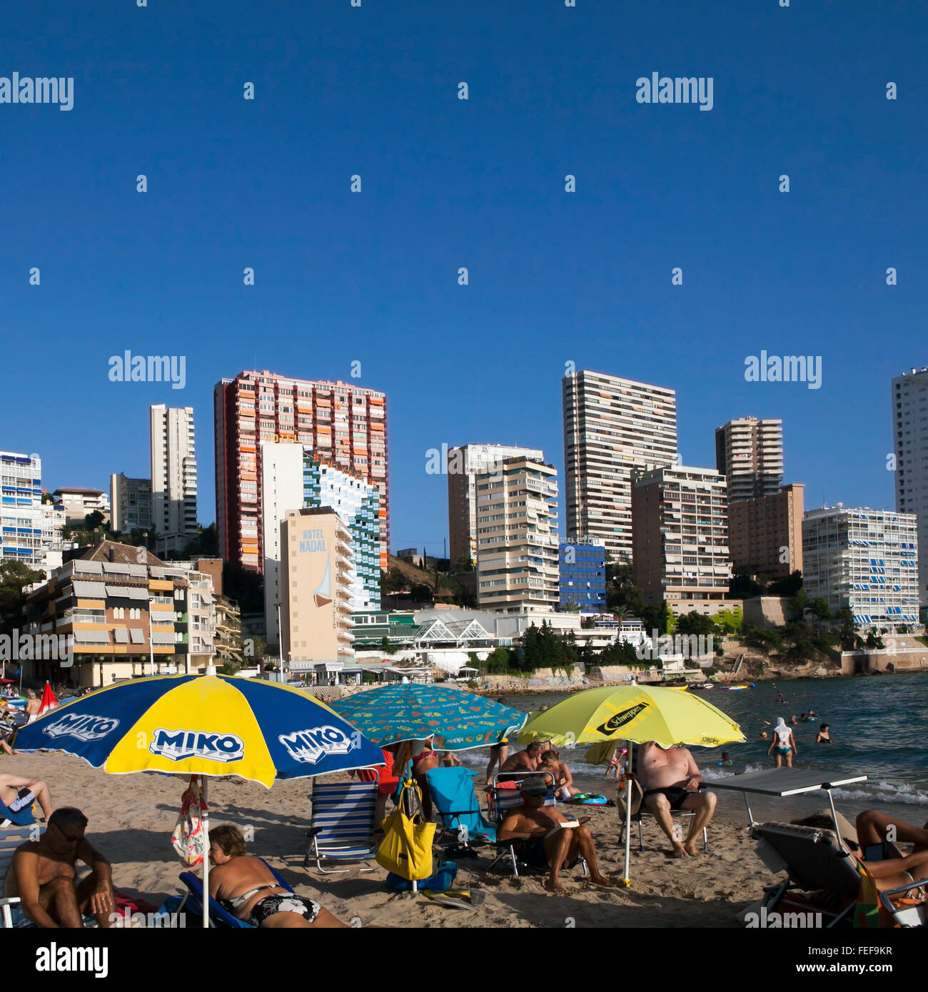Benidorm highrise hi-res stock photography and images - Alamy