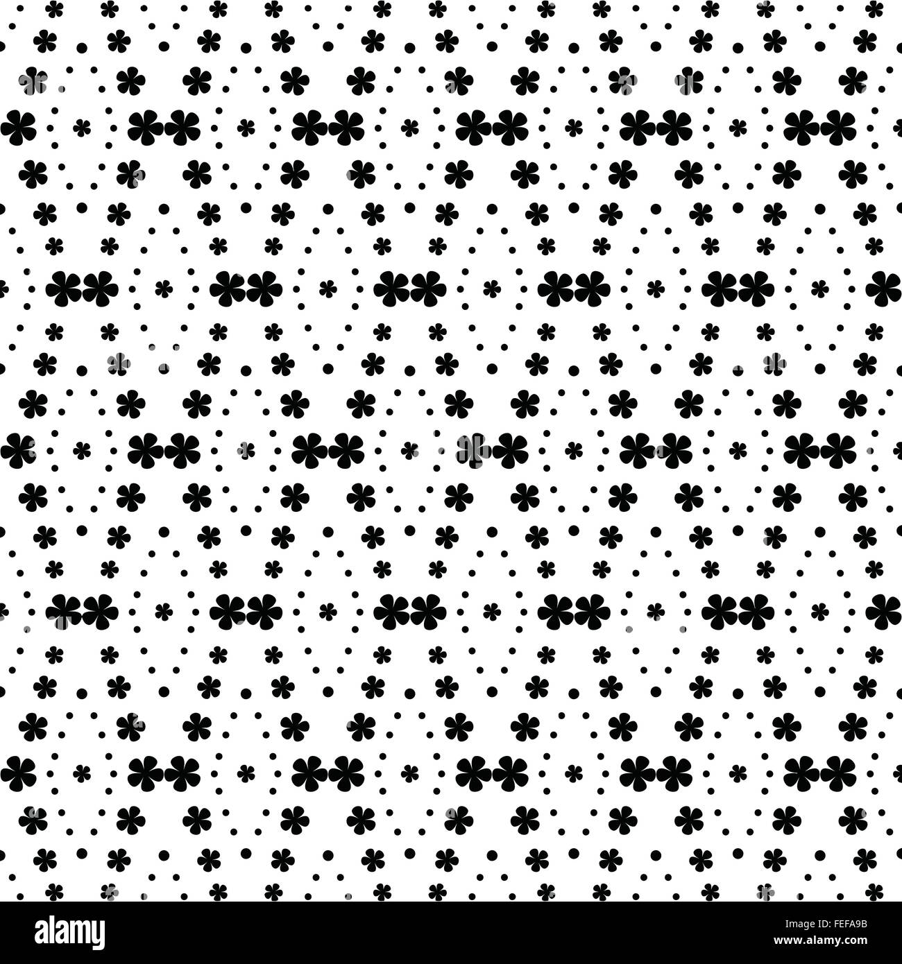 Regular seamless pattern fabric Black and White Stock Photos & Images ...