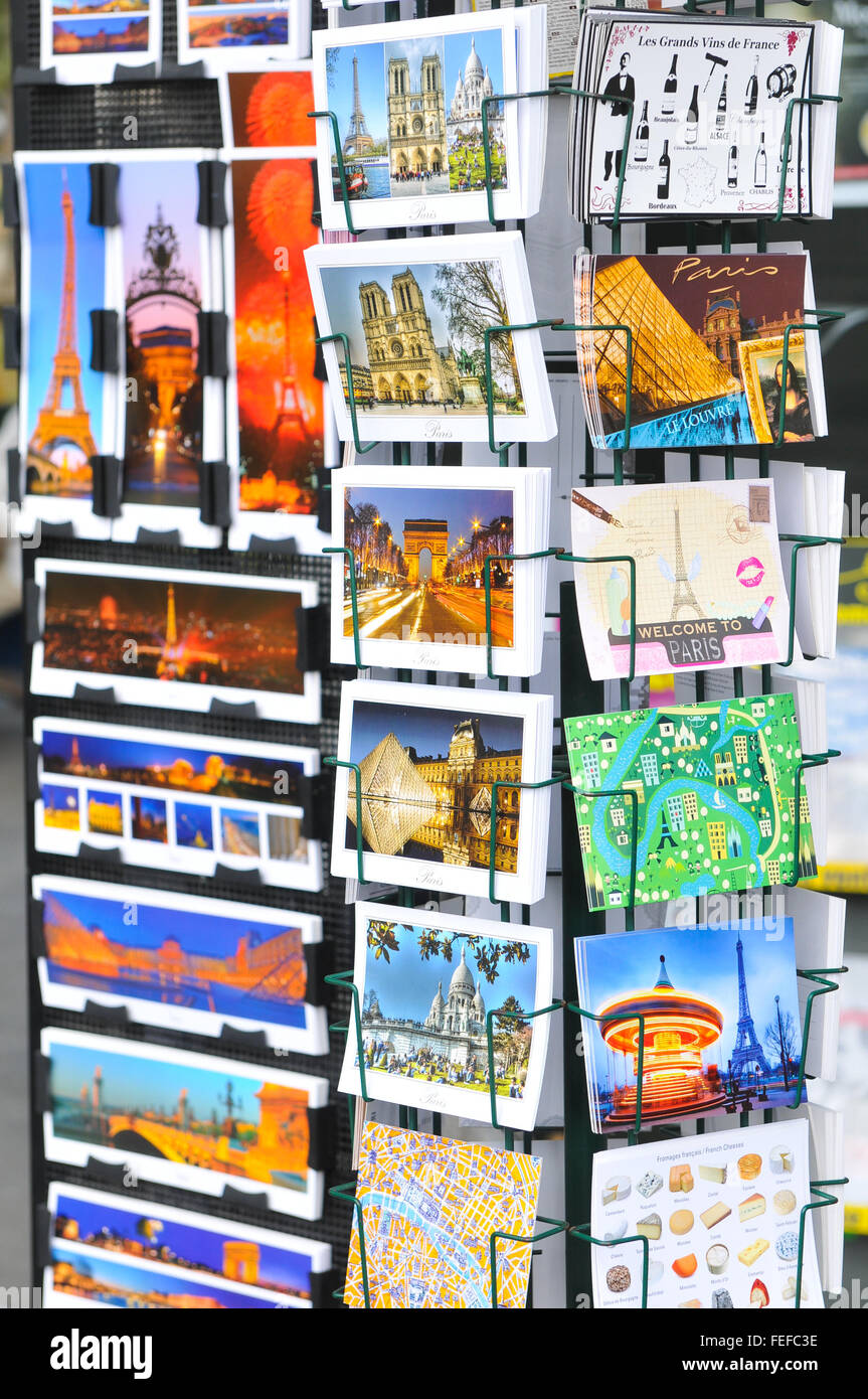 Parisian landmarks posters hi-res stock photography and images - Alamy