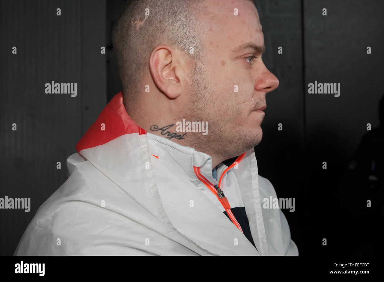 Pegida Rally at Birmingham International Railway Station, Birmingham ...