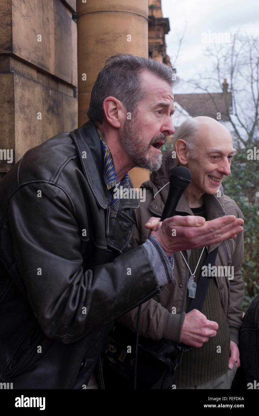 Herne Hill, London, 6th February 2016: The writer Adam Mars-Jones ...