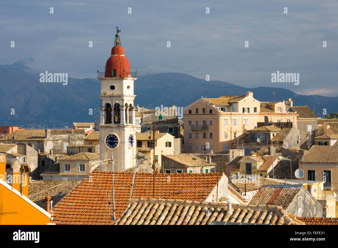 Corfu old town church hi-res stock photography and images - Alamy