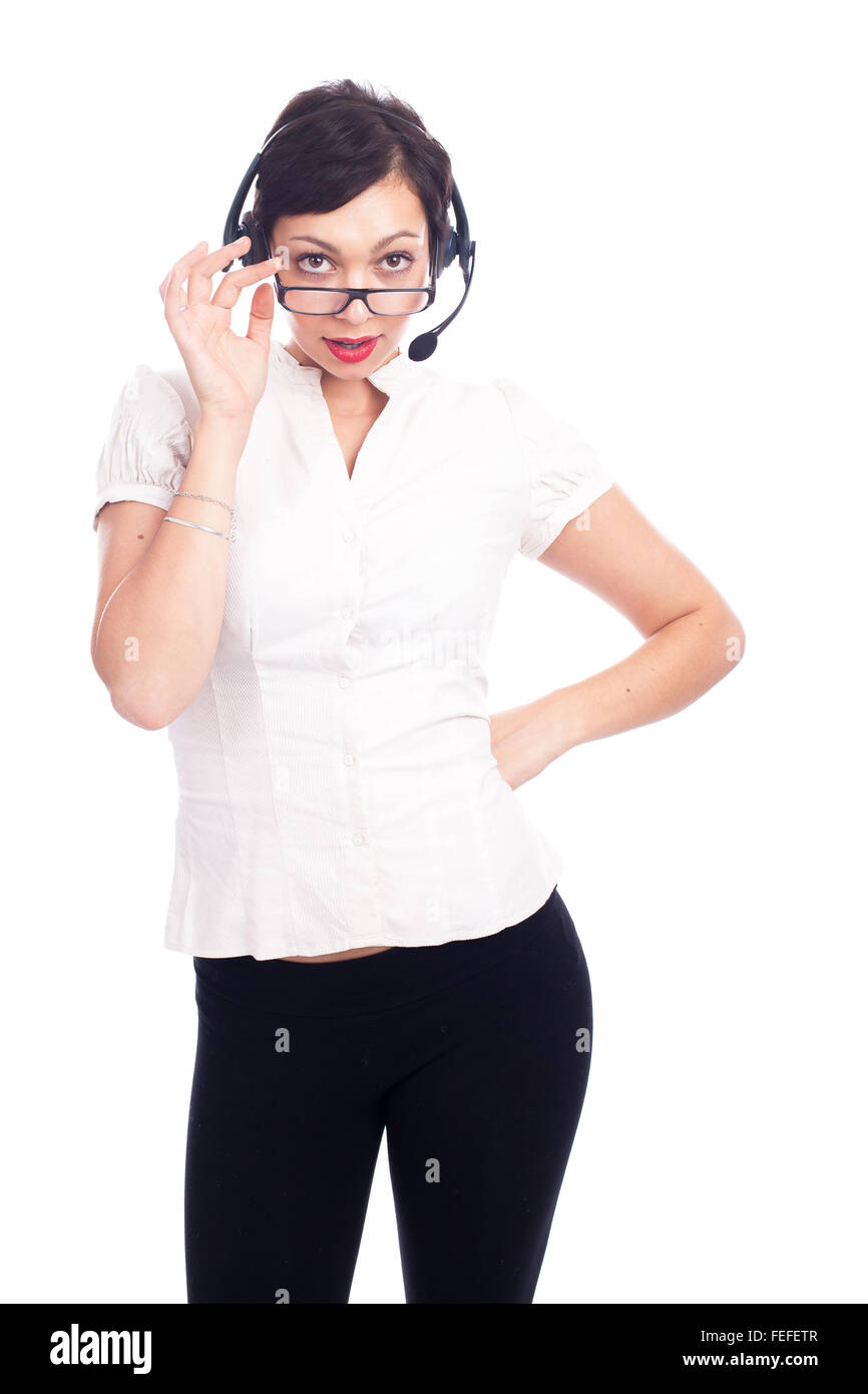 Call center assistant hi-res stock photography and images - Alamy