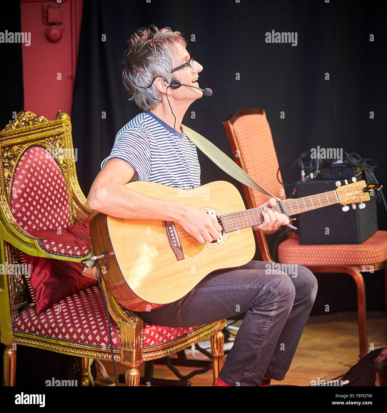 Former Candyskins frontman Nick Cope sings some of his children's songs ...