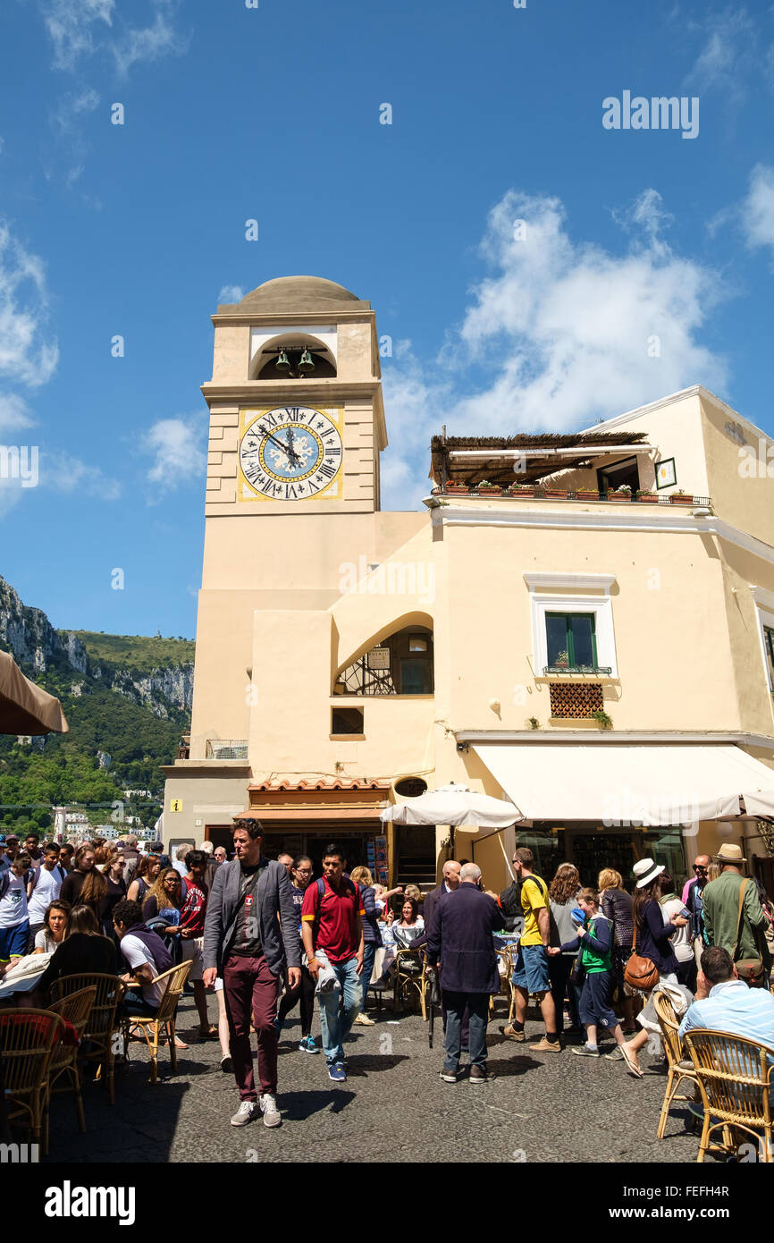 Capri square hi-res stock photography and images - Alamy