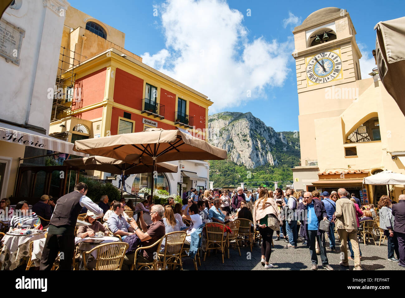 Capri square hi-res stock photography and images - Alamy
