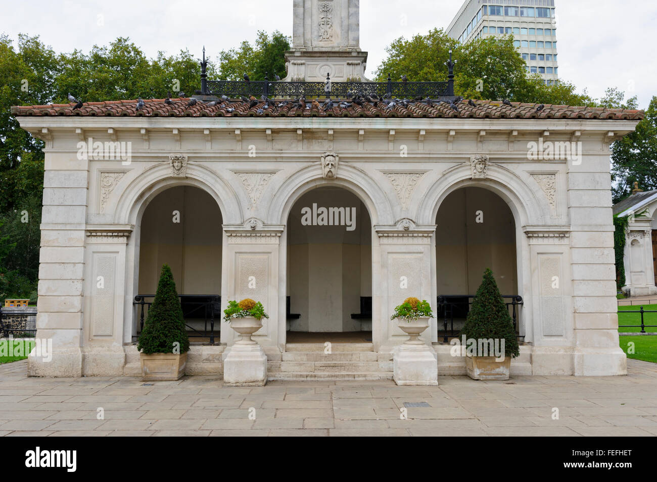 The Italian Gardens in Hyde Park, London, United Kingdom Stock Photo ...