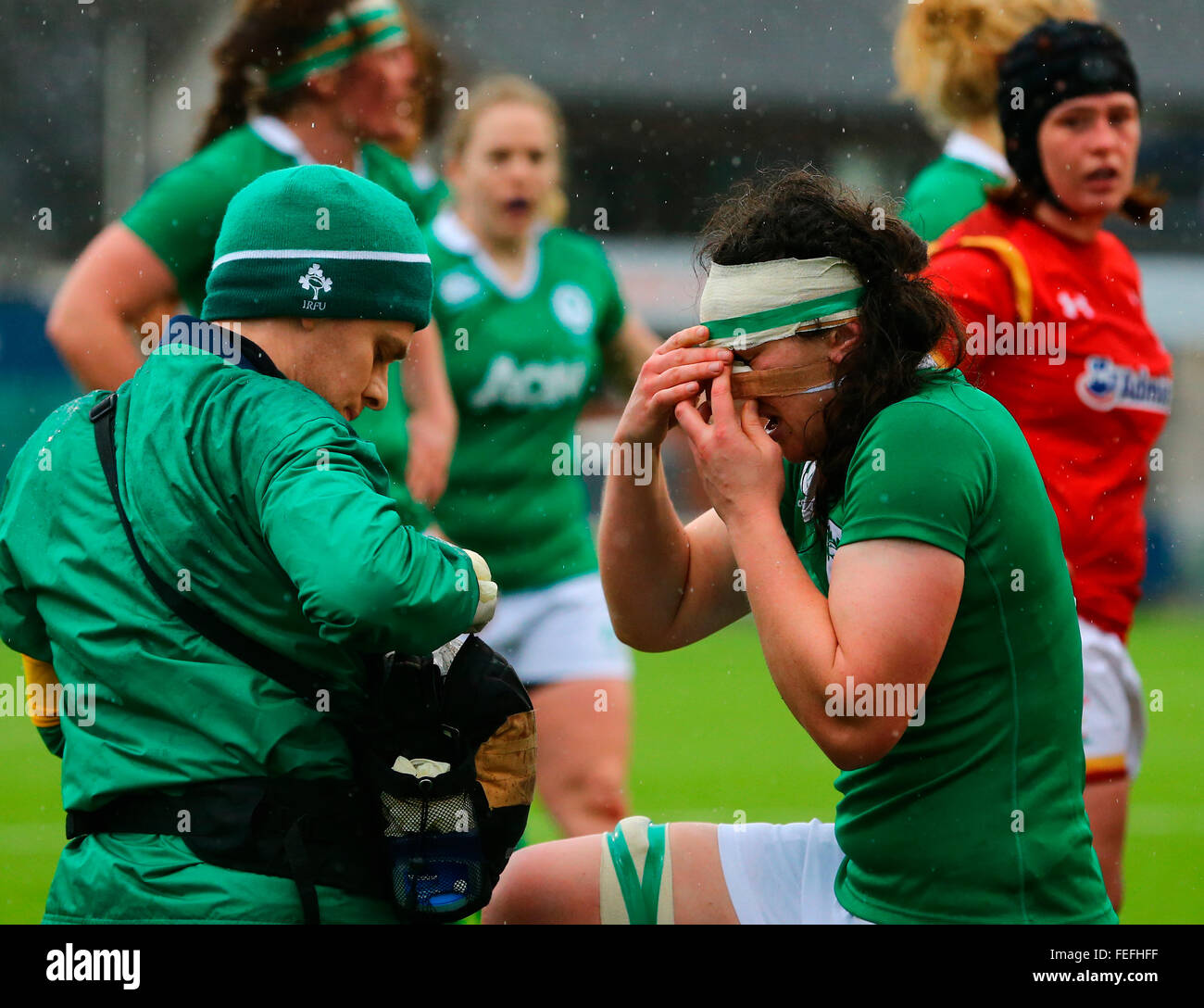Donnybrook Stadium, Dublin, Ireland. 06th Feb, 2016. RBS Women's Six ...